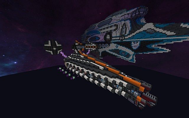 Deep Space - Spaceship Group Minecraft Map