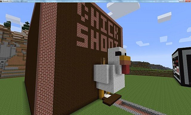 Chick Shoot Minecraft Map