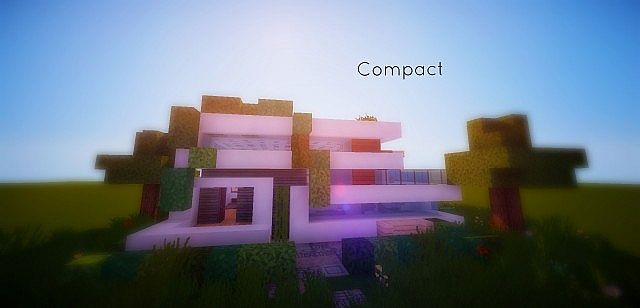 :Compact: - Modern House Minecraft Map