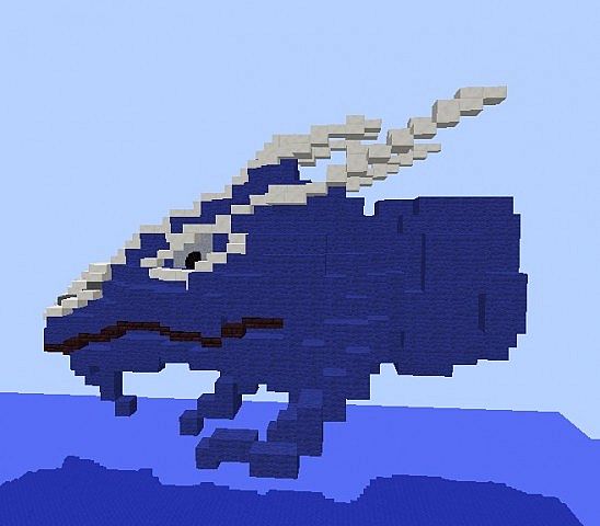 Dragon head Minecraft Map
