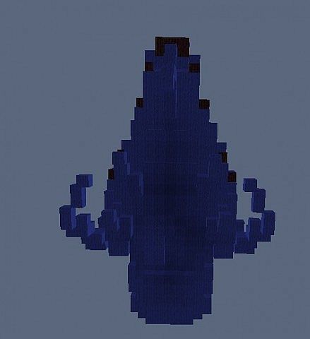 Dragon head Minecraft Map