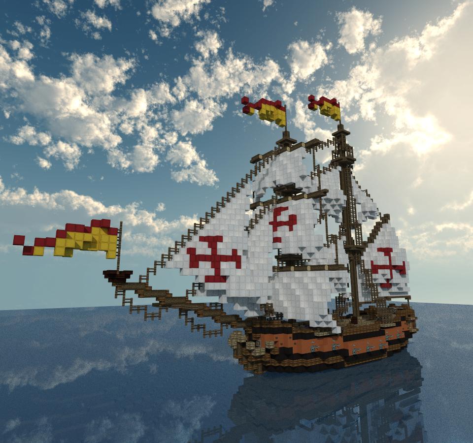 Spanish Brigantine: El Cazador Minecraft Map