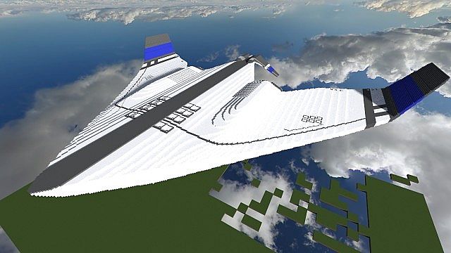 Edinburgh-class Starship w/ holographic textures Minecraft Map