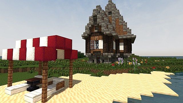 Seaside House Minecraft Map