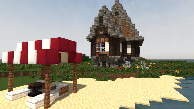 Seaside House Minecraft Map
