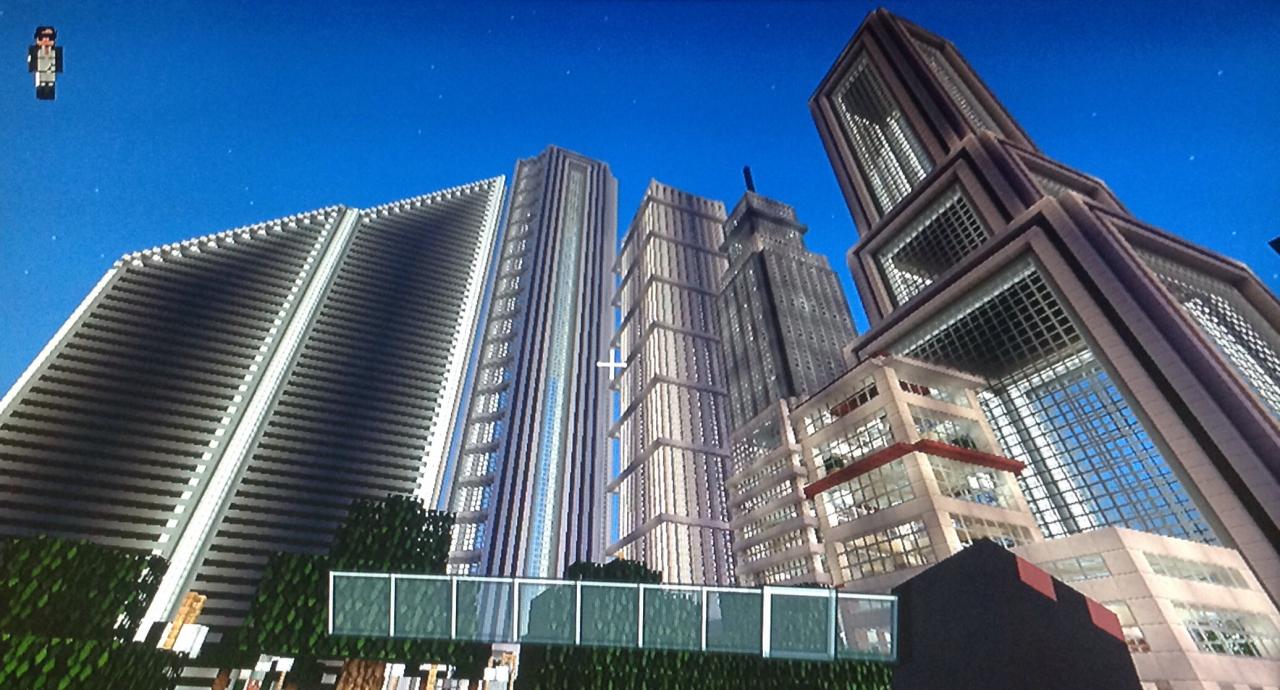 Working on city Minecraft Map