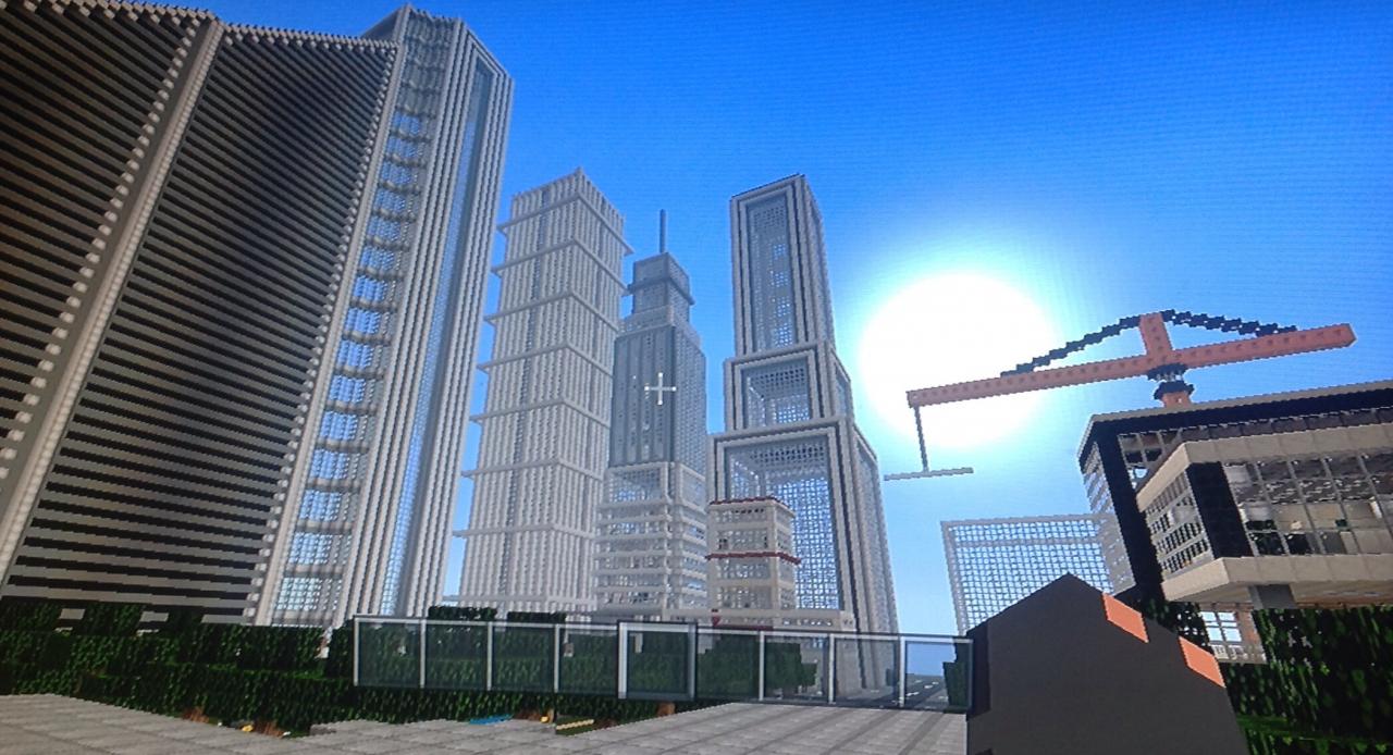 Working on city Minecraft Map