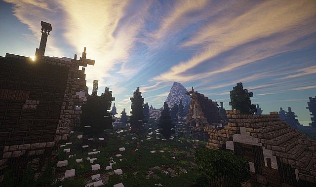 Elynaa - Minecraft Medieval Village Co-Lab W/ 2kresolution Minecraft Map