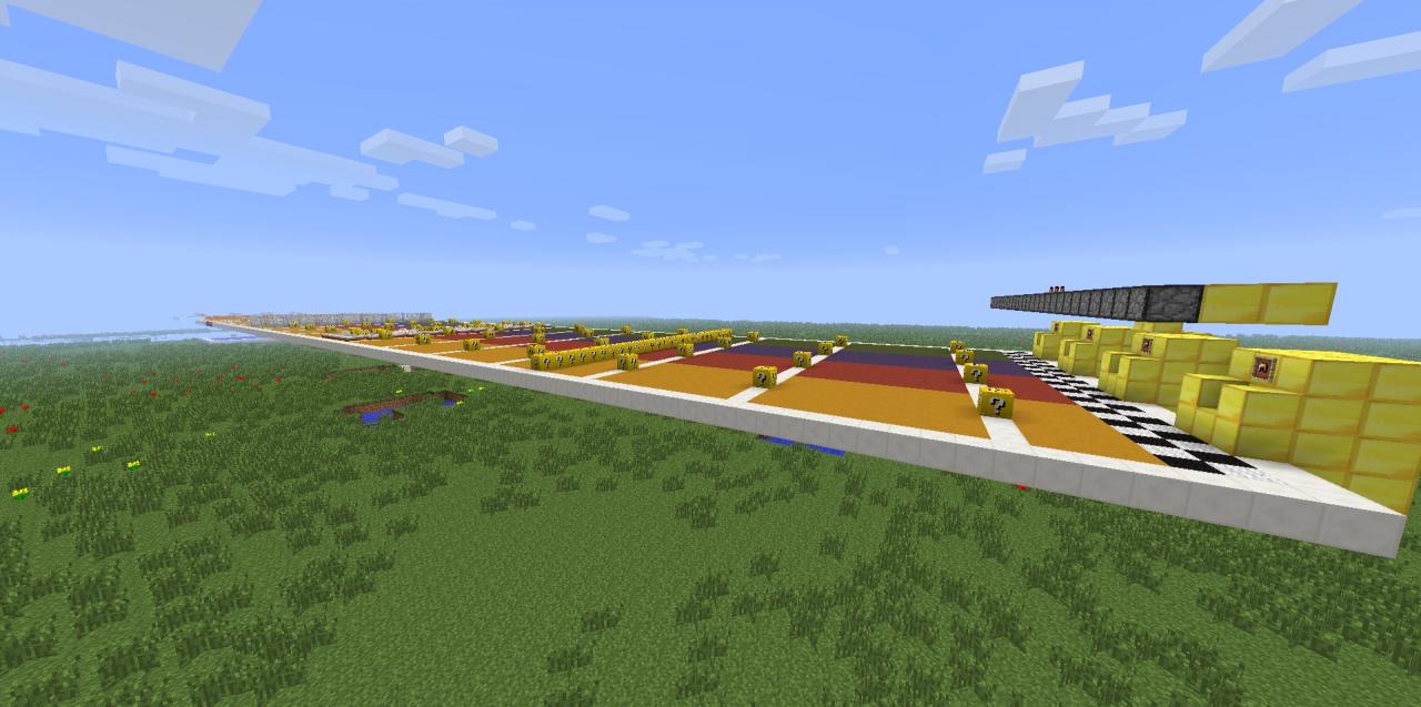 Lucky Block Race! Minecraft Map
