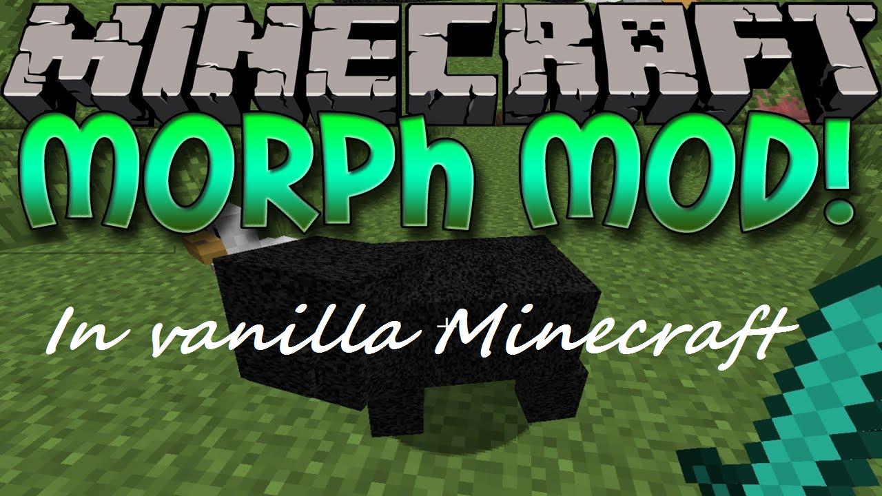 Morph mod in Vanilla Minecraft! (Smooth moving) Minecraft Map
