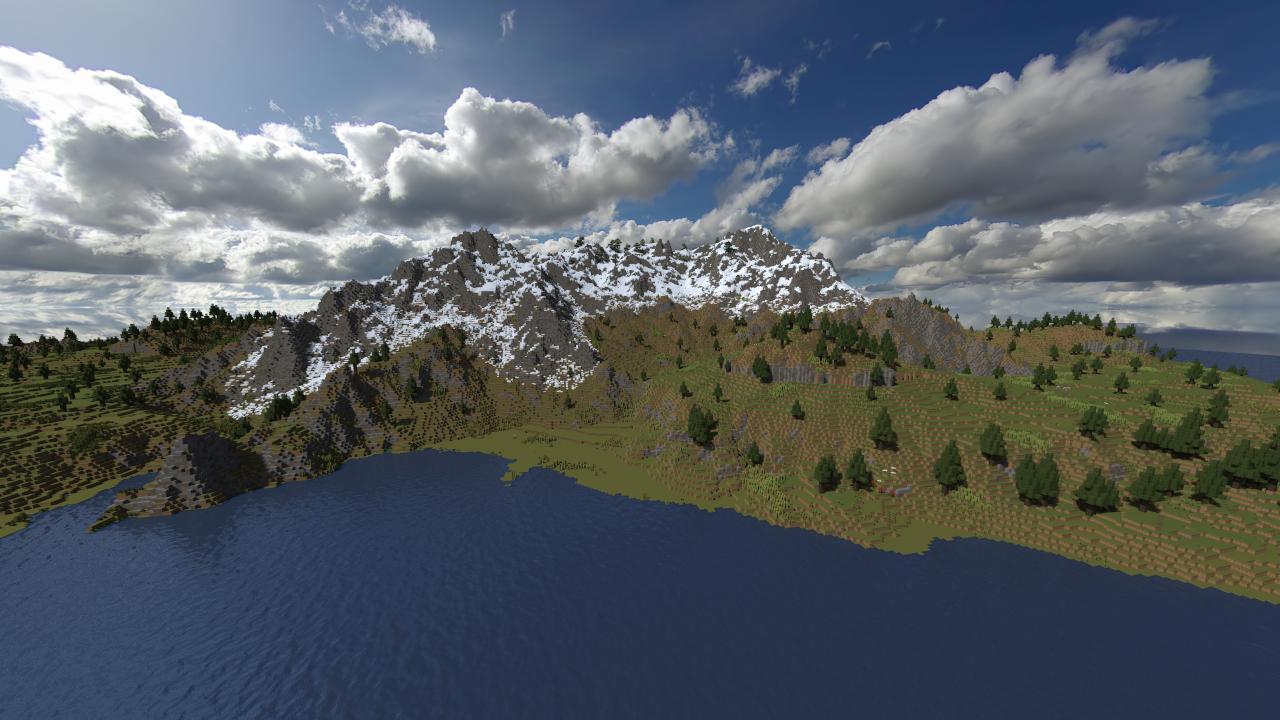 [Realistic custom terrain] Northern landscape Minecraft Map