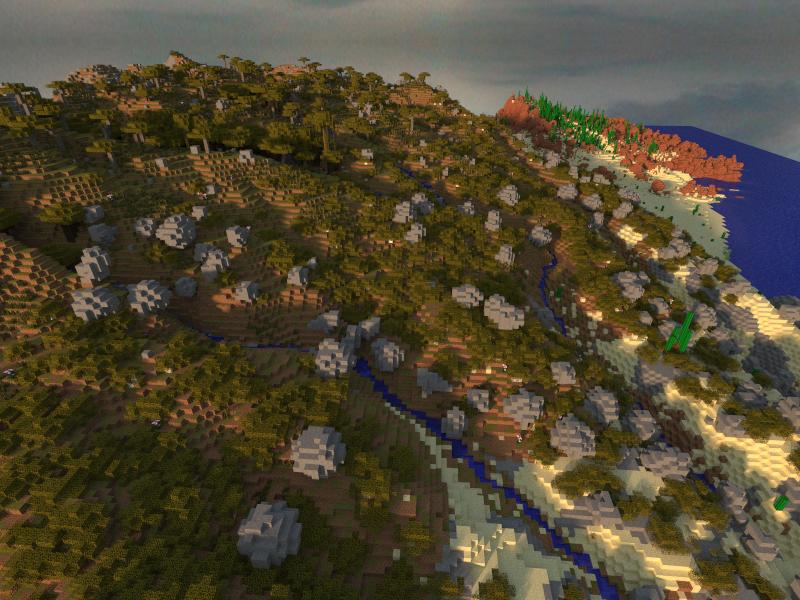 Pahroc | Desert Island Minecraft Map