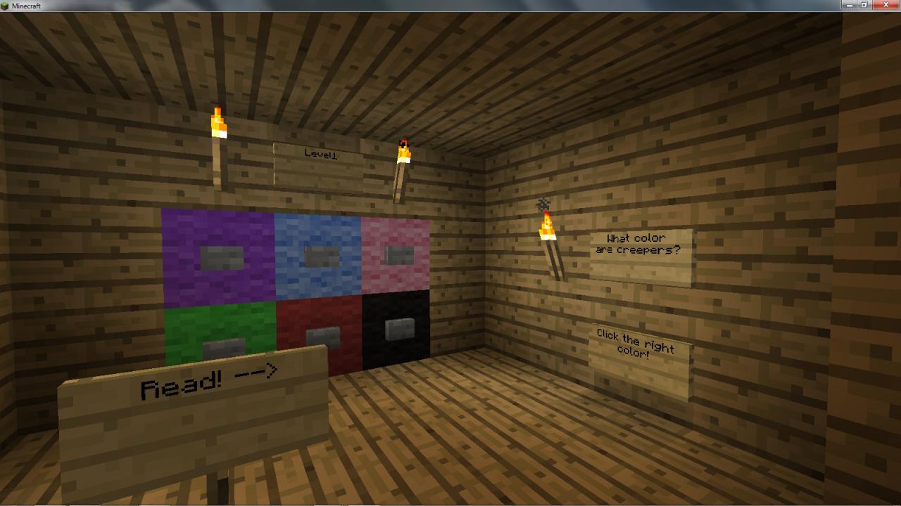 Epic Puzzle House Minecraft Map