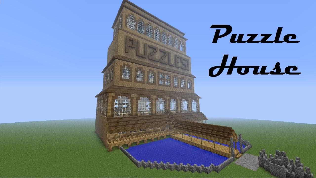 Epic Puzzle House Minecraft Map