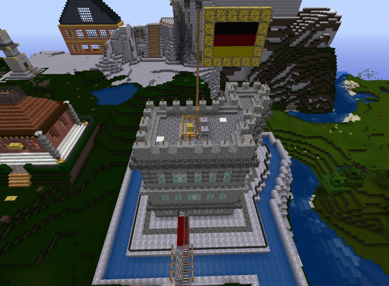 Schloss Einstein Minecraft Map