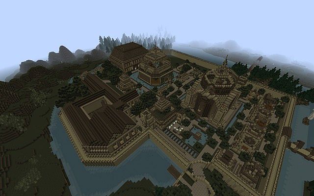 Arya: City of the Three Minecraft Map
