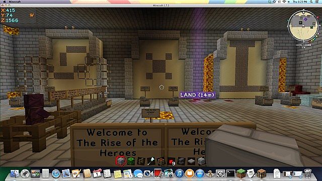 Rise of the Heroes Adventure Map Minecraft Map