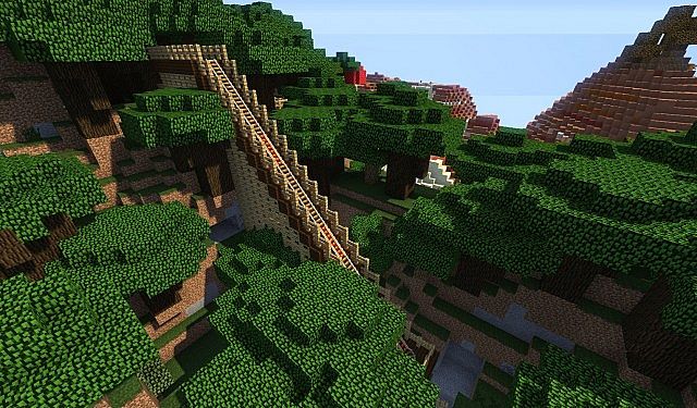 New Epic Rollercoaster!! Minecraft Map