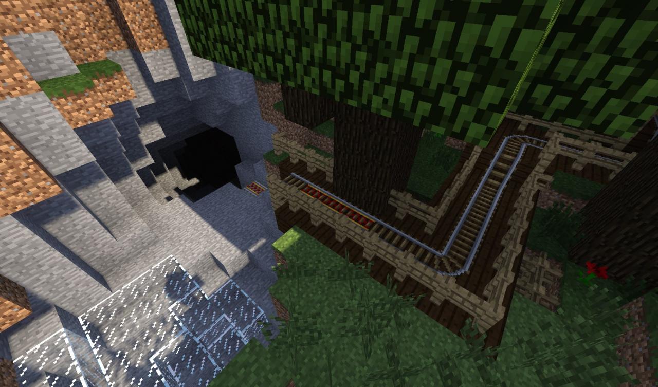 New Epic Rollercoaster!! Minecraft Map