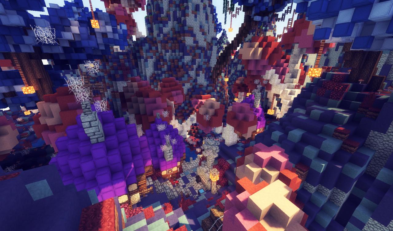 Sleeping Peaks Minecraft Map