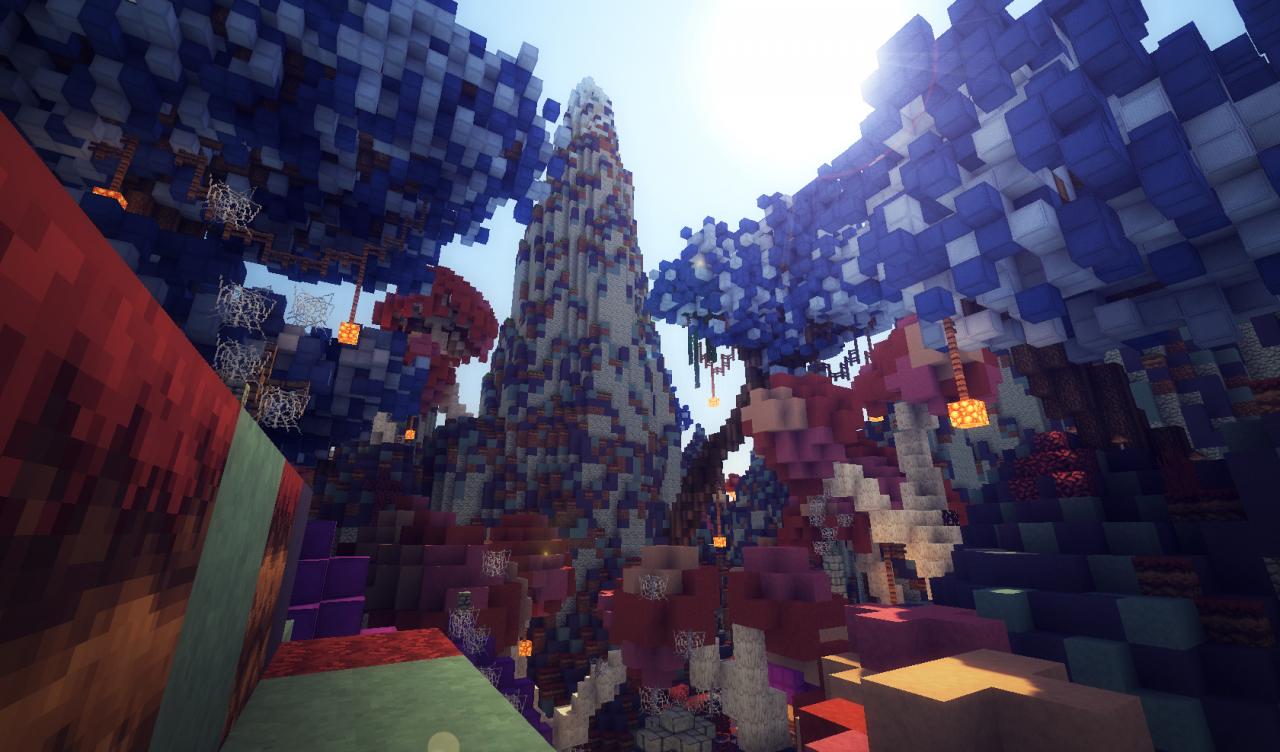 Sleeping Peaks Minecraft Map