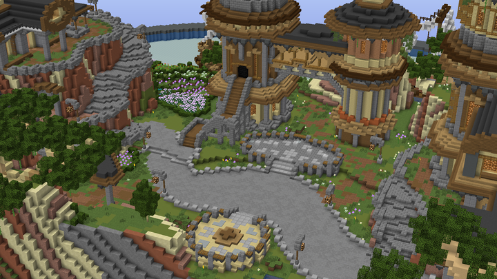 Lobby (Spawn) - Natural | 1.8 - 1.17 || 10$ || Minecraft Map