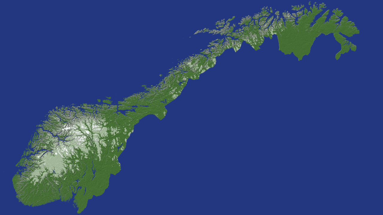 Kingdom of Norway (1:50) Minecraft Map
