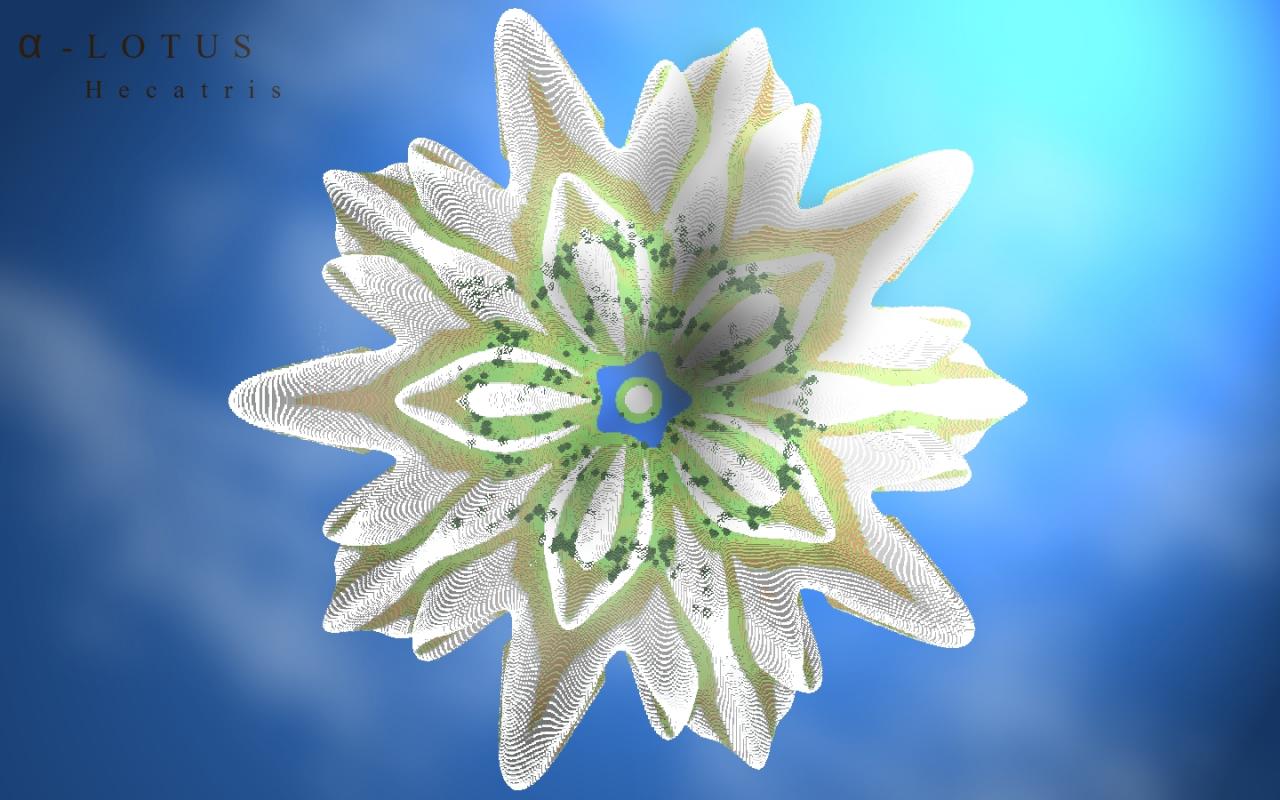 α-lotus ⊰custom terrain⊱ Minecraft Map