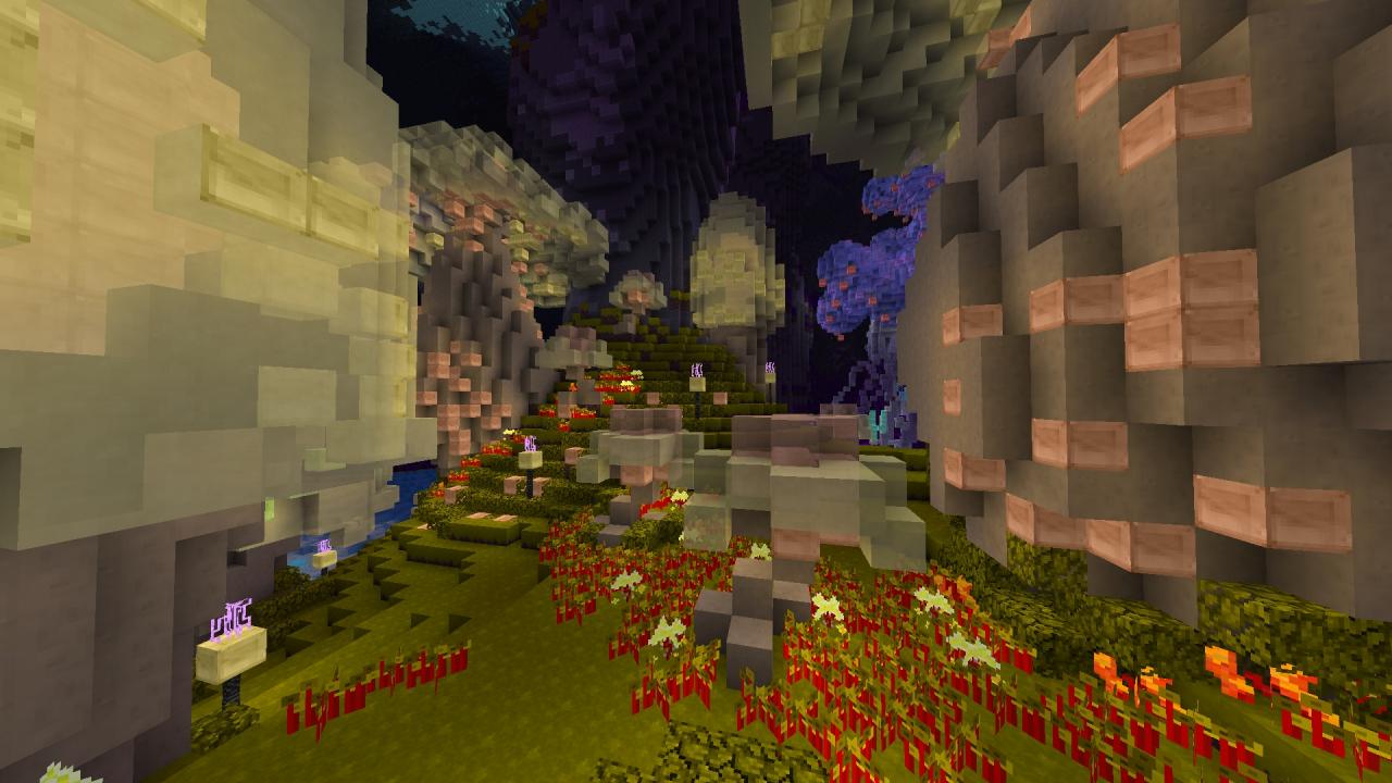 Deep Space Flora Minecraft Map