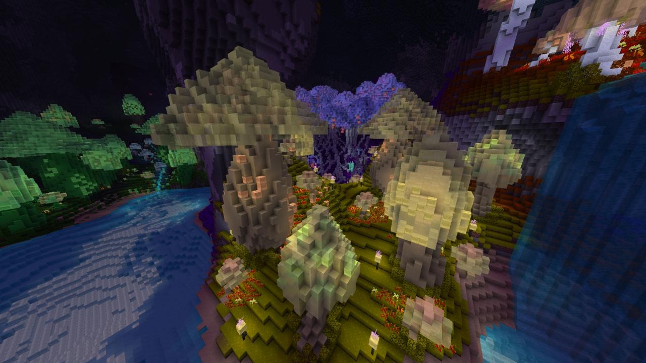 Deep Space Flora Minecraft Map