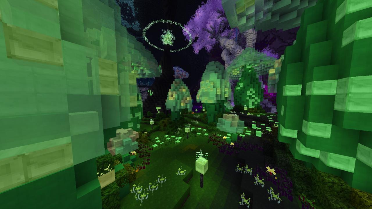 Deep Space Flora Minecraft Map