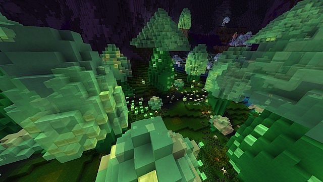 Deep Space Flora Minecraft Map