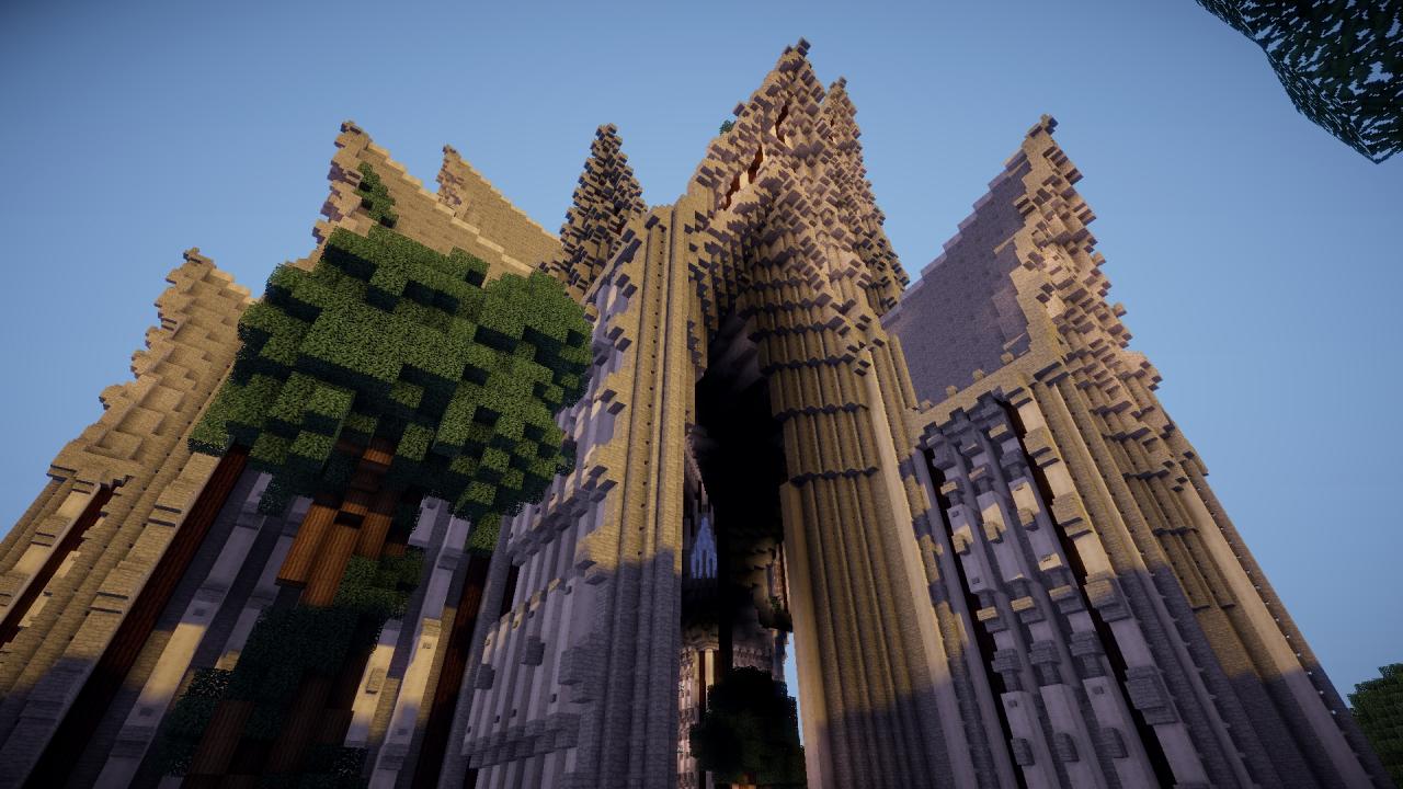 Spawn Building Minecraft Map