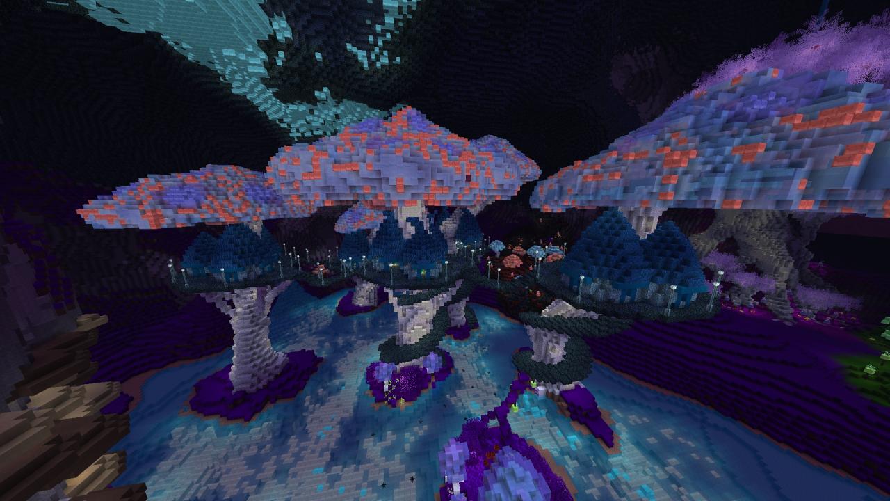 Deep Space Flora Minecraft Map