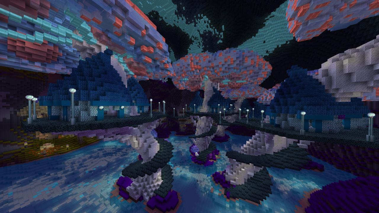Deep Space Flora Minecraft Map