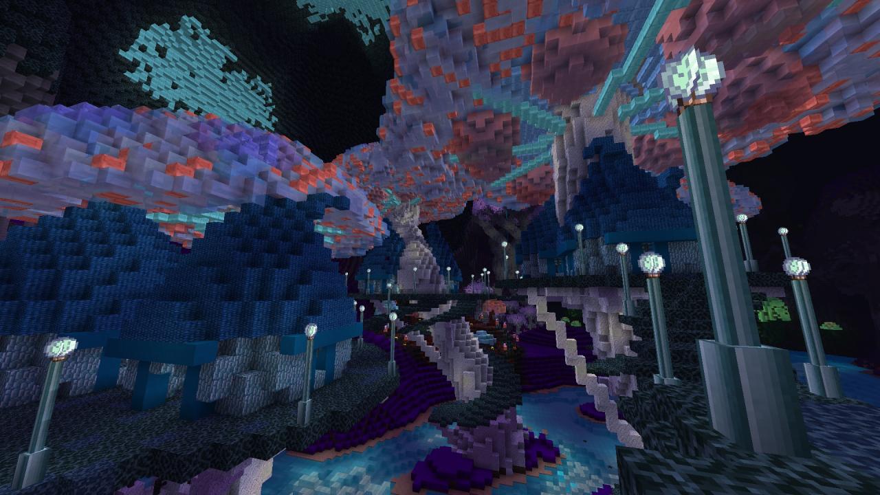 Deep Space Flora Minecraft Map