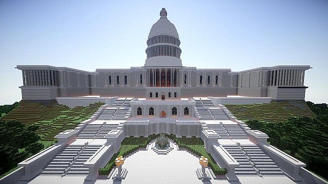 US Capitol episode 1 - Minecraft Creation Minecraft Map
