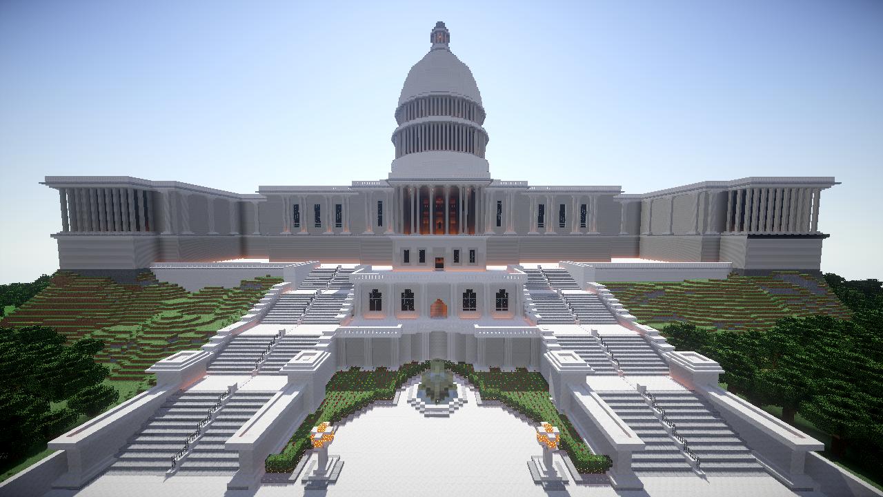 US Capitol episode 1 - Minecraft Creation Minecraft Map