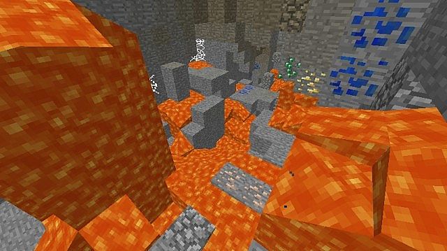 -=Lava Caverns=- Parkour Map Minecraft Map