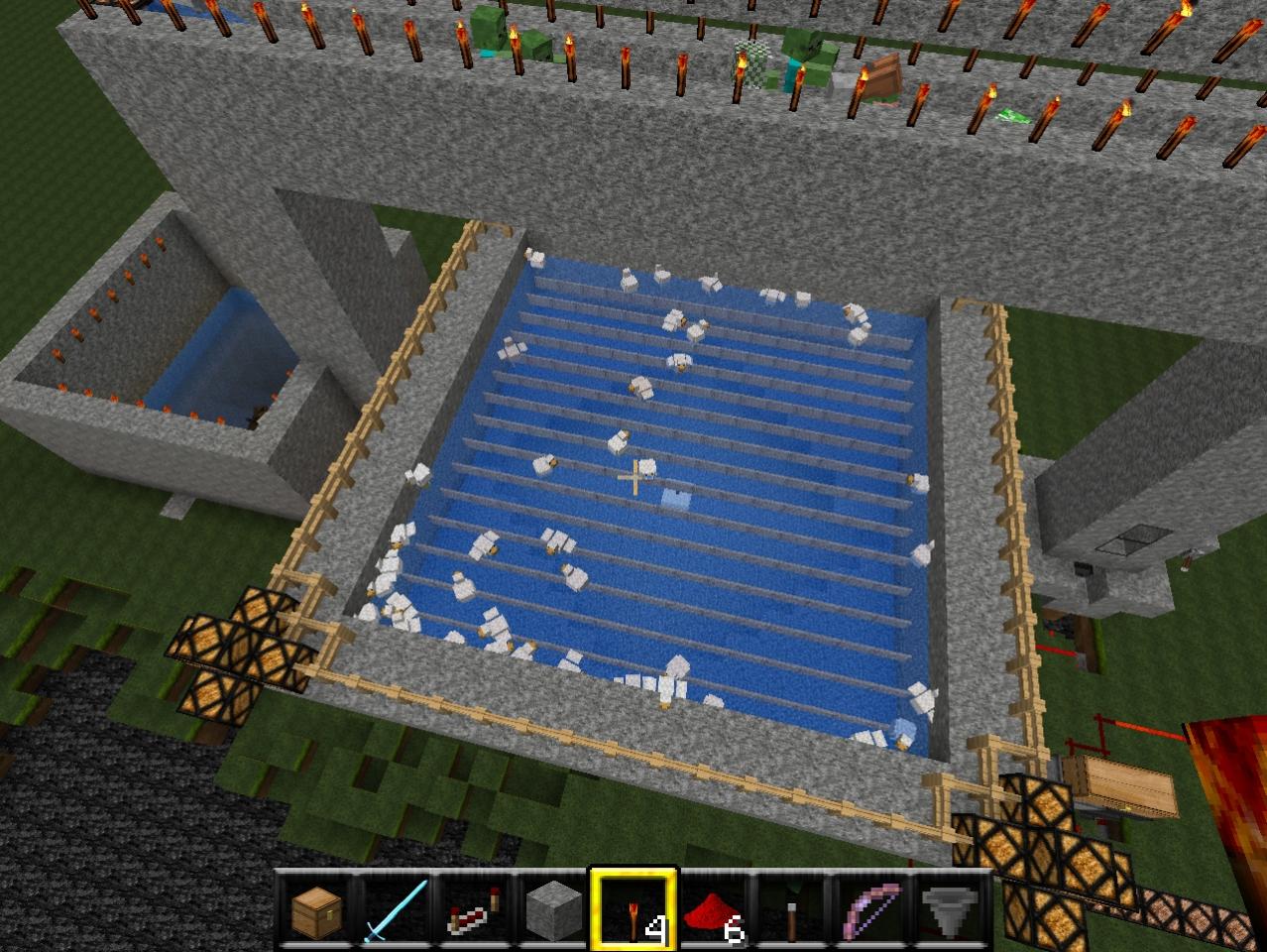 Monster spawner and xp. Minecraft Map