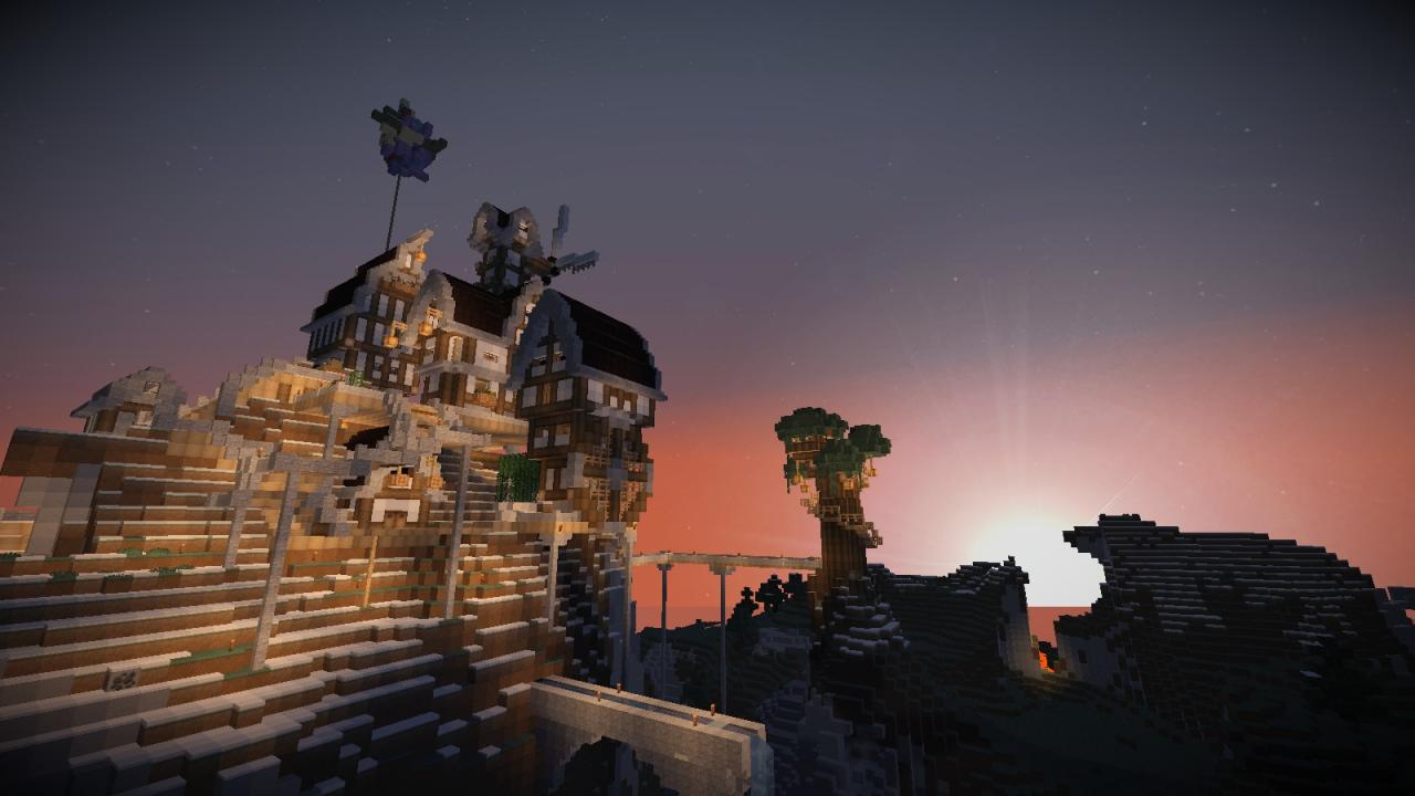 Steampunk map Village Minecraft Map