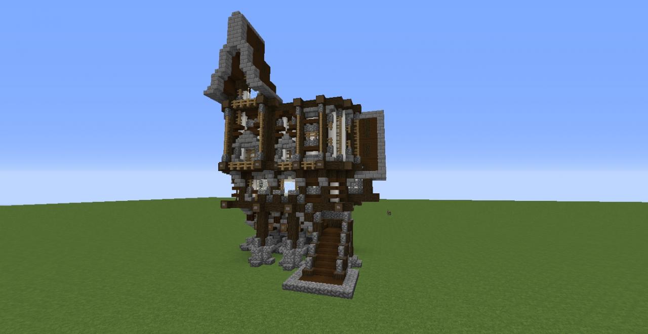 Basic Steampunk House Minecraft Map