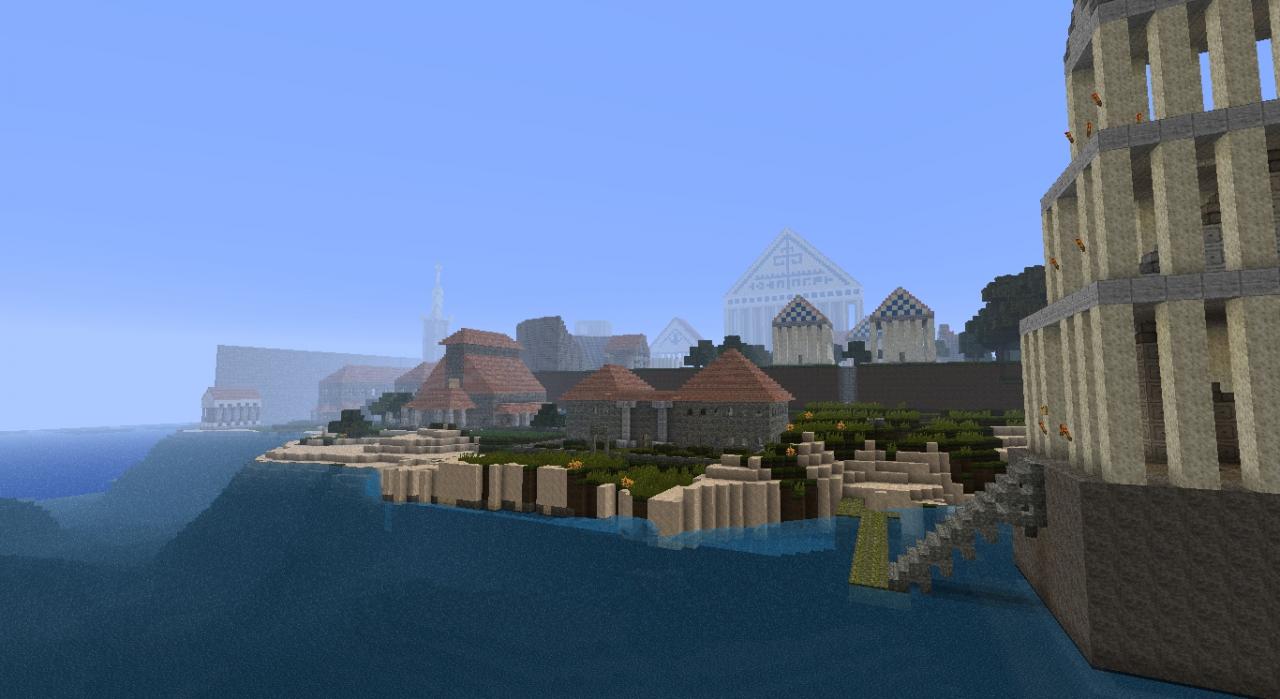 The Antic World of Minecraft Minecraft Map