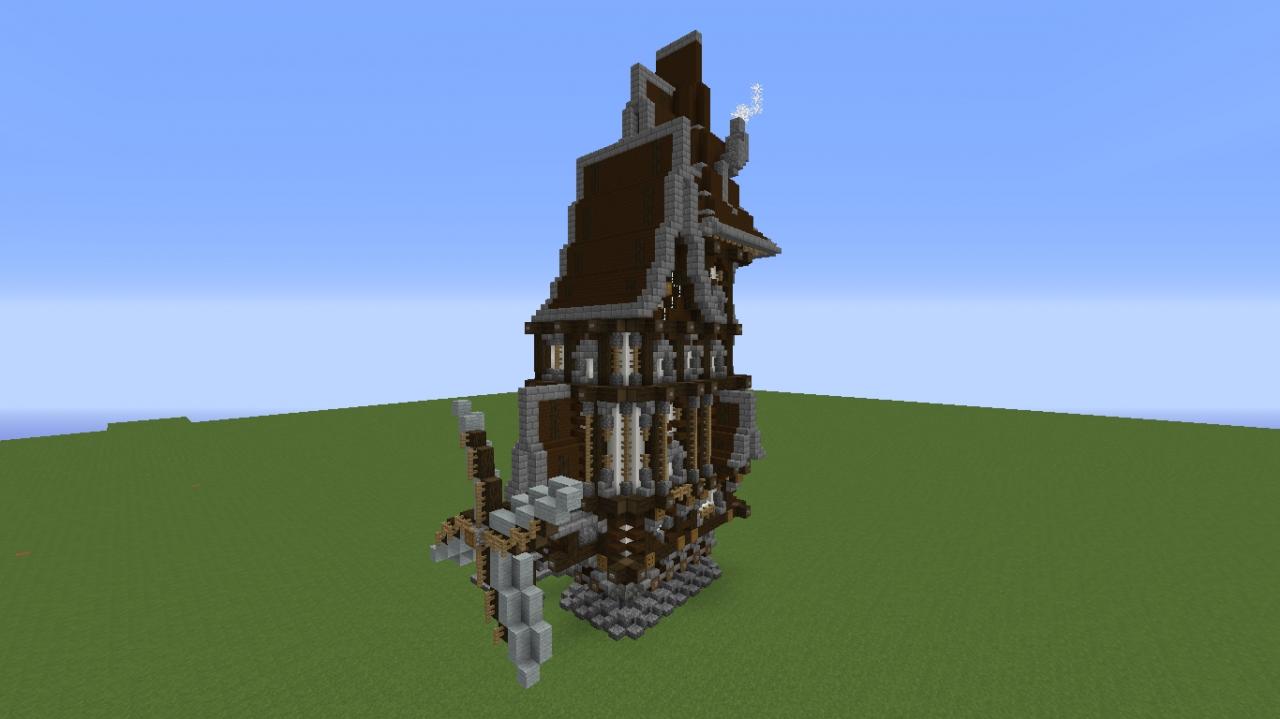 Basic Steampunk House Minecraft Map