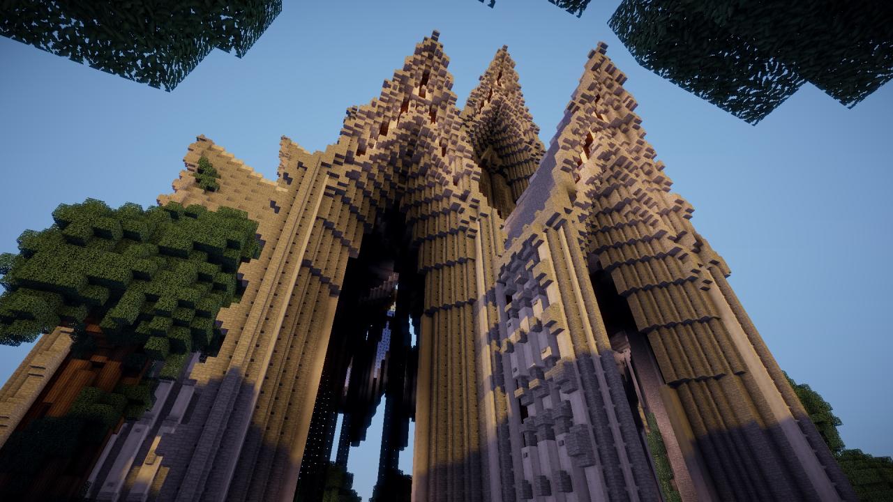 Spawn Building Minecraft Map