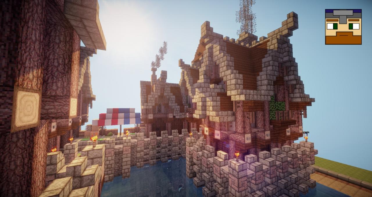 Epic Medieval Village plot - Detox - TheJovi Minecraft Map