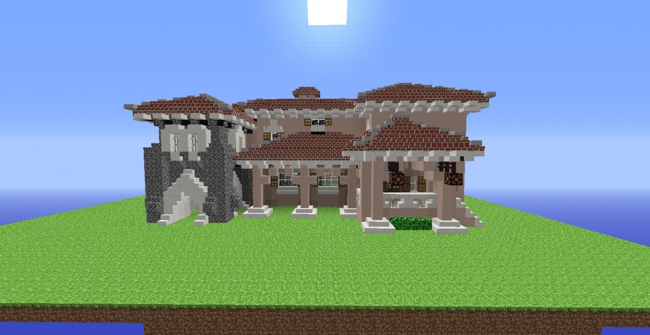 Dream~ a modern Tuscany style home Minecraft Map