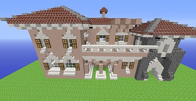 Dream~ a modern Tuscany style home Minecraft Map