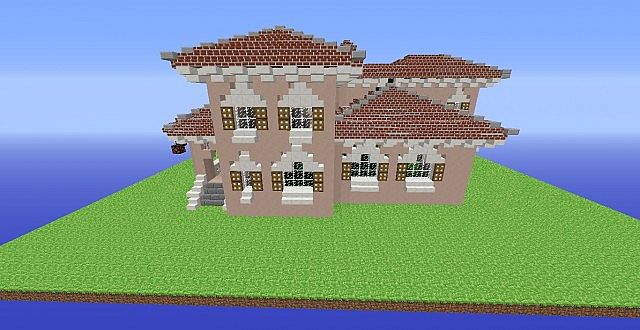 Dream~ a modern Tuscany style home Minecraft Map