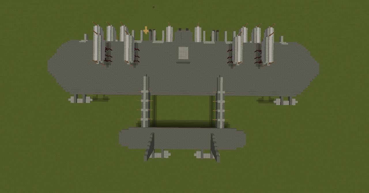 Russian Flying Fortress Minecraft Map